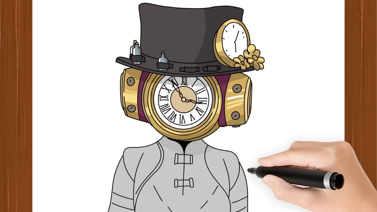 How To Draw a CLOCKWOMAN I SKIBIDI TOILET MULTIVERSE - YouTube
