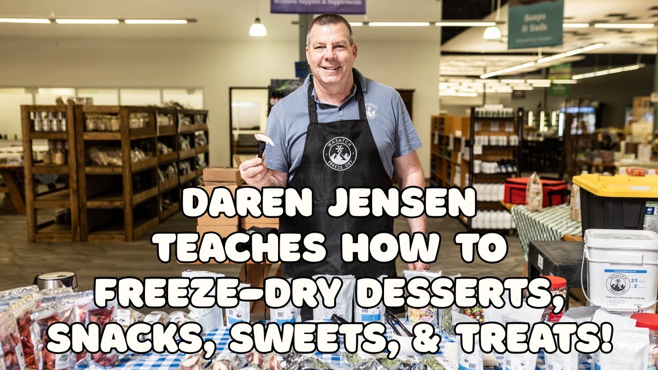 Daren Jensen shares TIPS & TRICKS for FREEZE-DRYING Desserts, Candies ...
