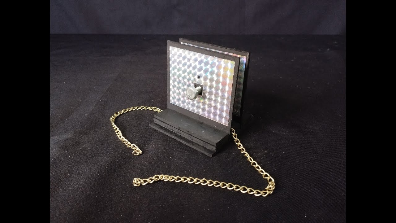 Chain through steel bolt magic trick revealed & how to make. - YouTube