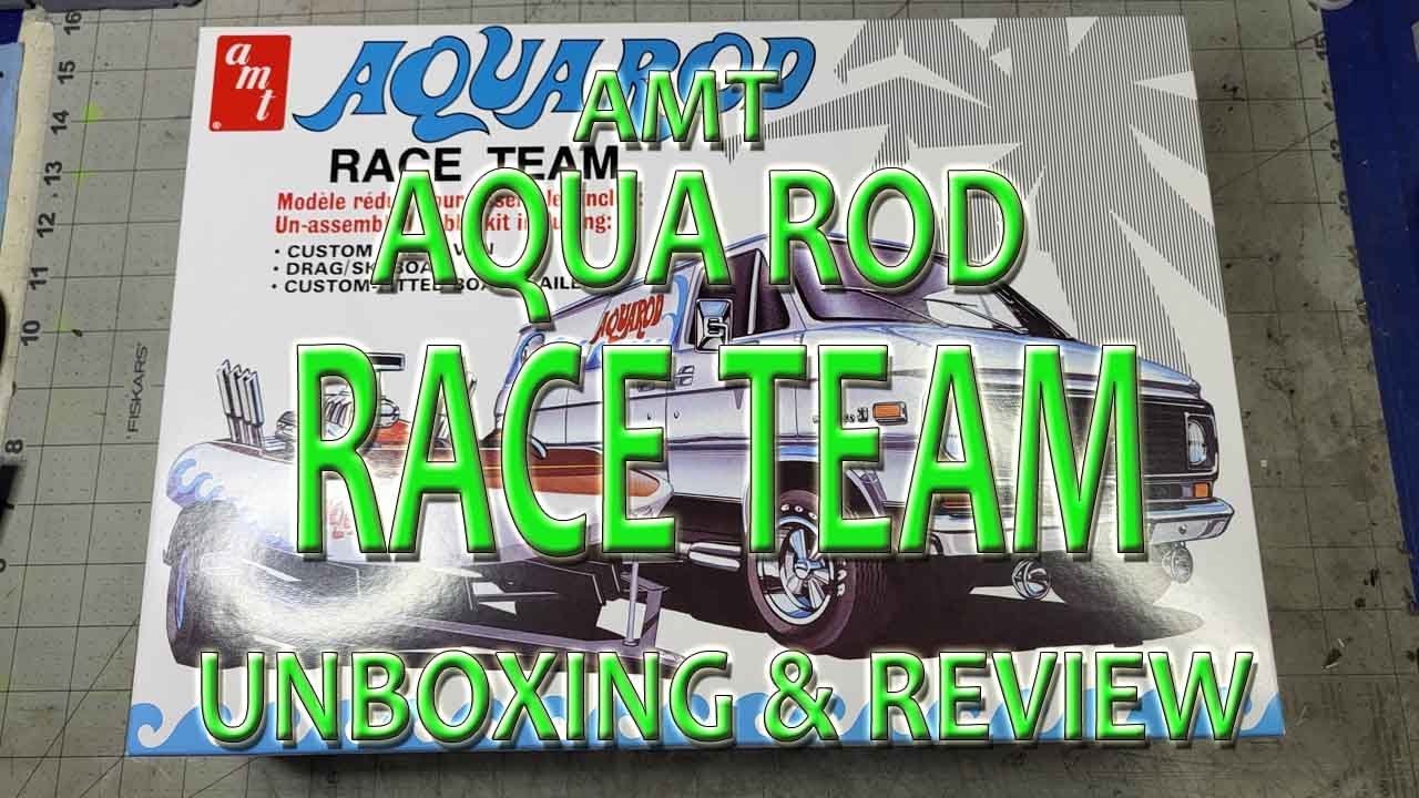 AMT Aqua Rod Race Team Combo kit - YouTube