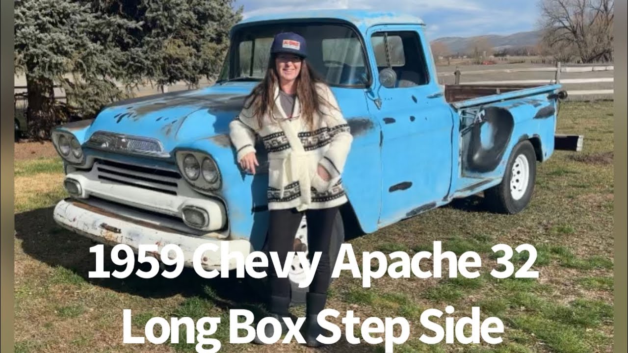 1959 Chevrolet Apache 32 Long Box Step Side - YouTube