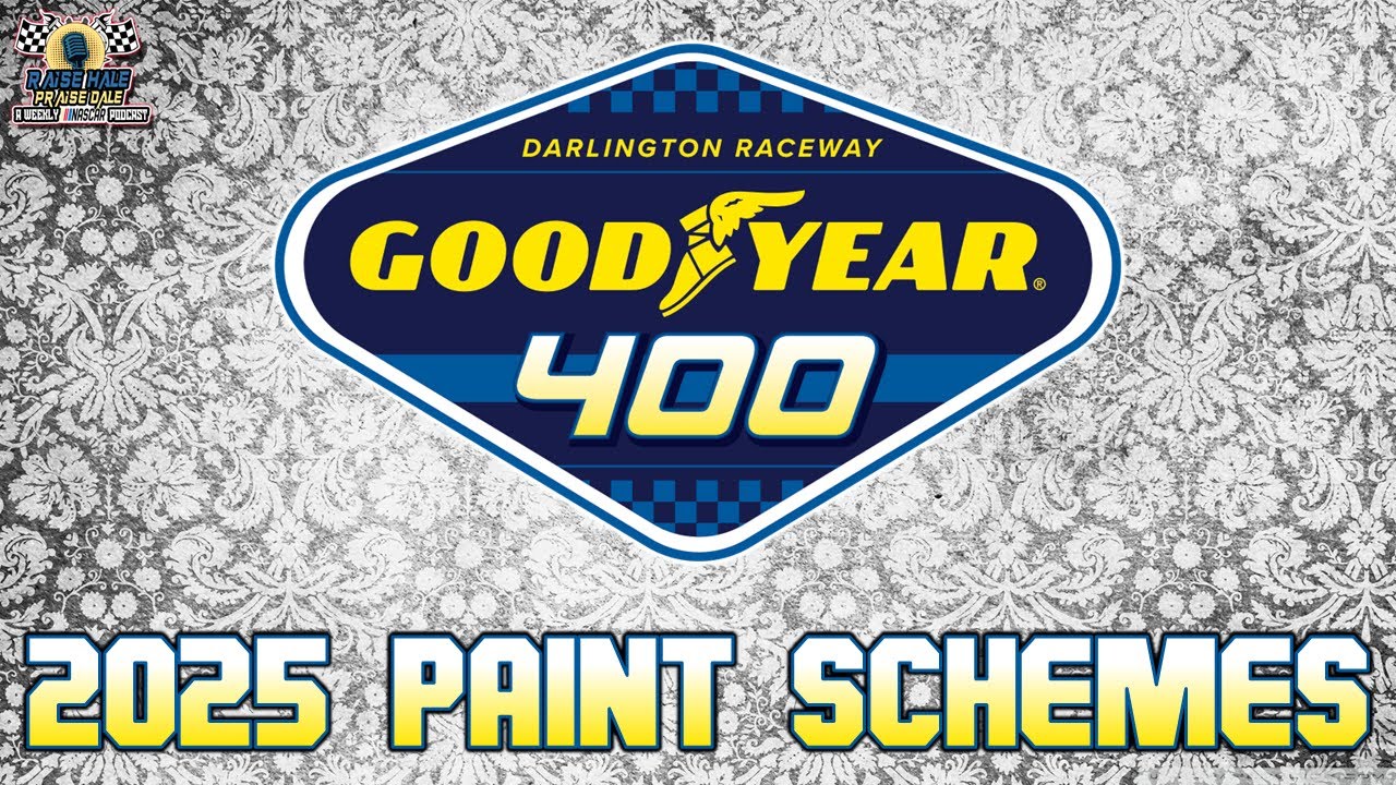 2025 Cup Paint Schemes - Goodyear 400 - YouTube