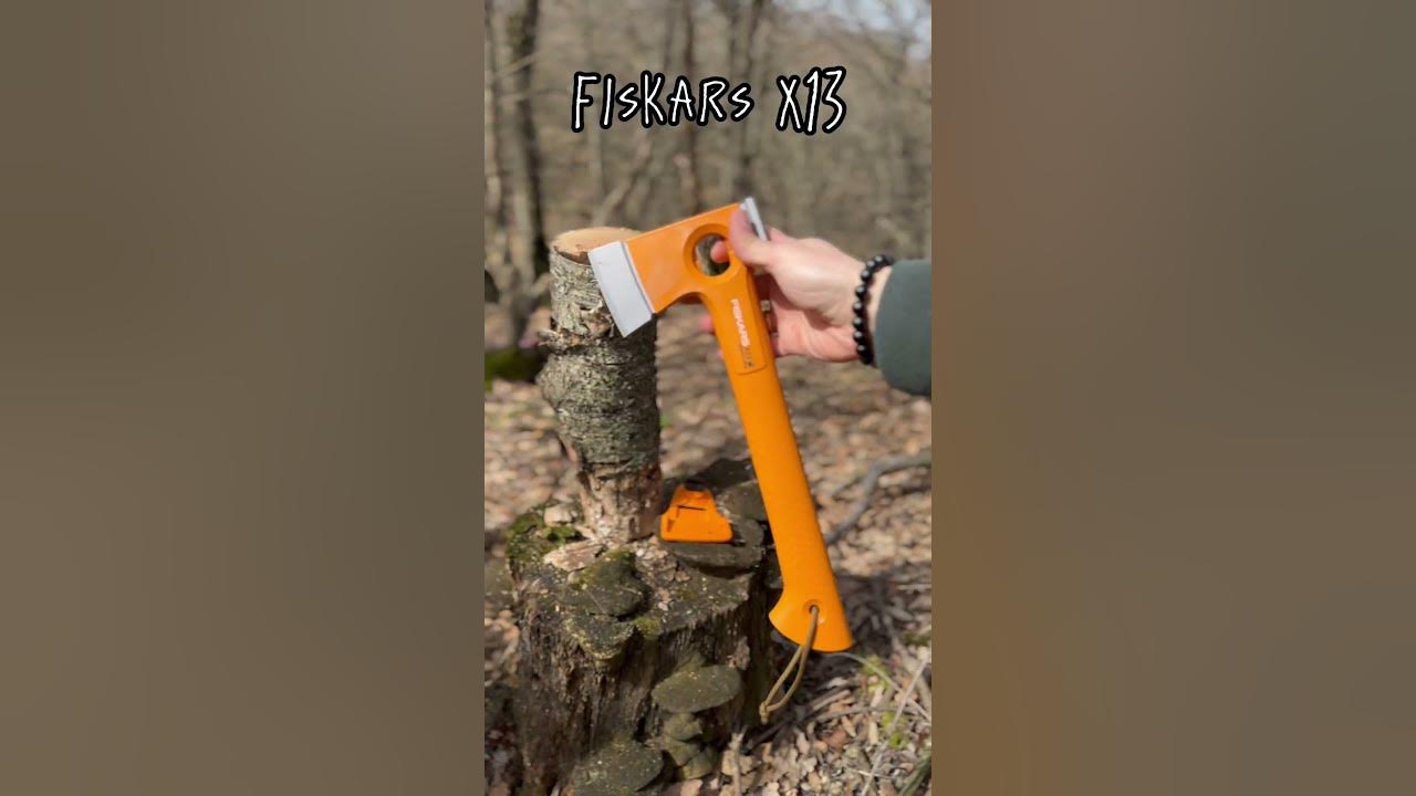 ჩემი ახალი ფავორიტი ნაჯახი • Fiskars X13 მოკლე განხილვა Youtube