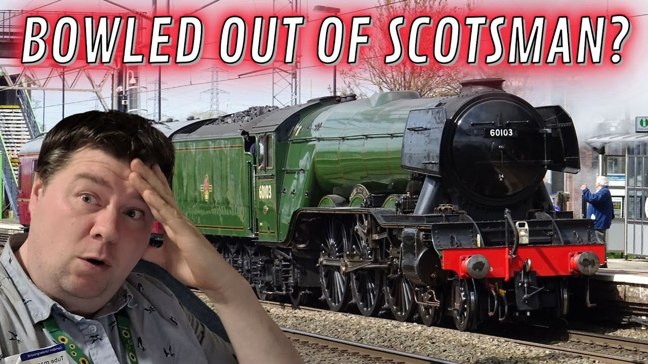 Quick Journey to see the Flying Scotsman - YouTube