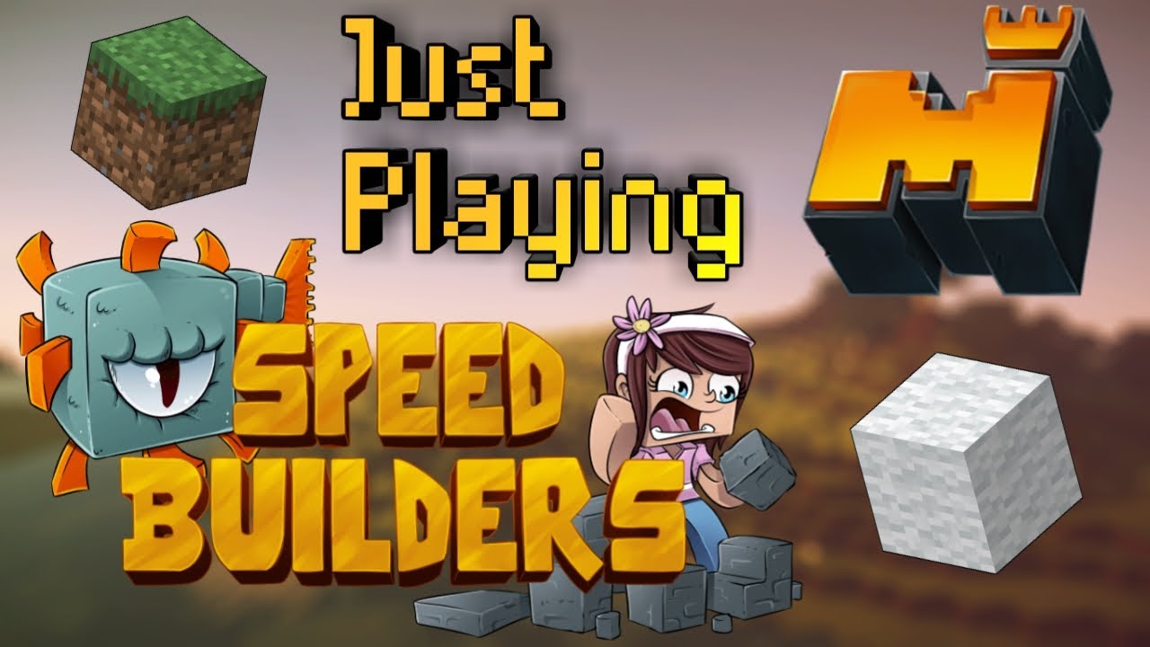 Just Playing Speed Builders in Mineplex... - YouTube