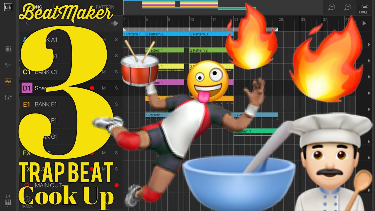 BeatMaker 3 Trap Beat Cook Up - YouTube
