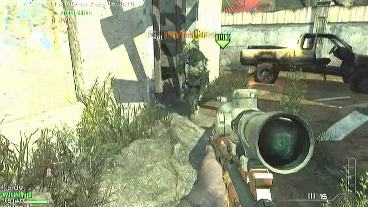 MW3 Sniper/Quick Scope Spree - YouTube