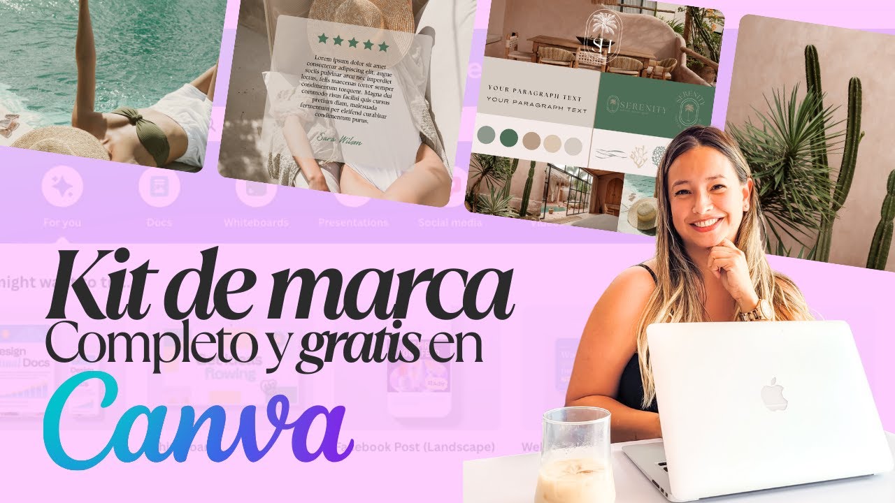 Como Crear El Kit De Marca Completo Con Canva Gratis Youtube