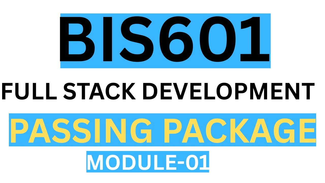 FULLSTACK DEVELOPMENT BIS601 | PASSING PACKAGE | MODULE-01 | IMPORTANT QUESTIONS - YouTube