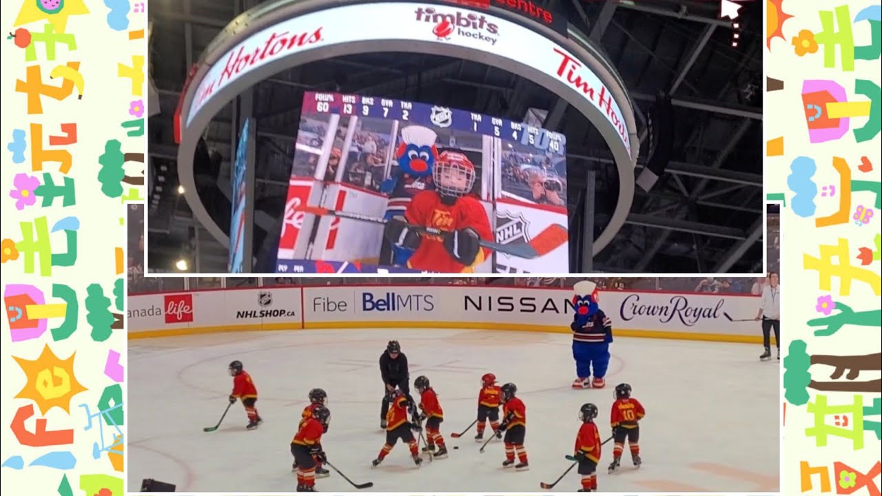 Timbits U7 Hockey Sports | Part 2 Jets vs Leafs | WinterpegAngel - YouTube