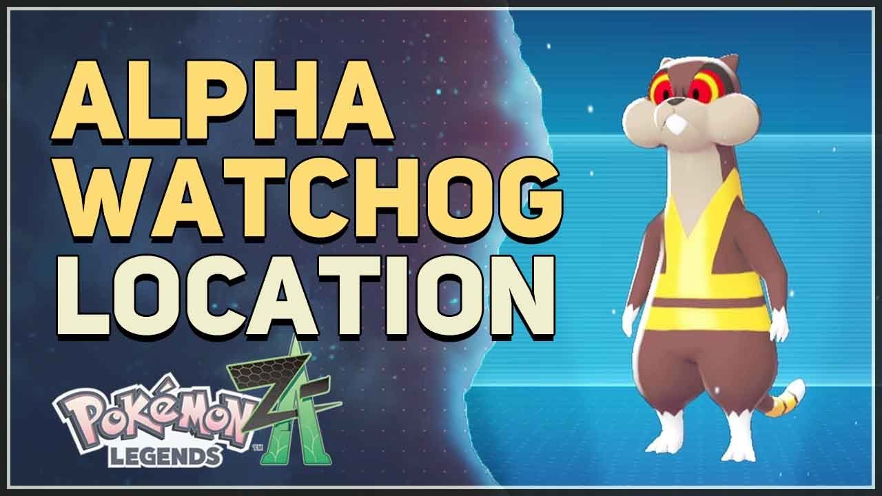 Alpha Watchog Location Pokemon Legends Z-A (Pokedex 28) - YouTube