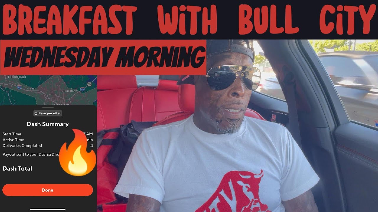 Breakfast Shift w/ Bull City Dasher 🤑 - YouTube