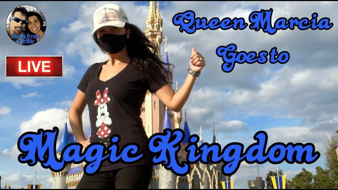🔴 LIVE STREAM from Magic Kingdom with Queen Marcia! Come dance to ...