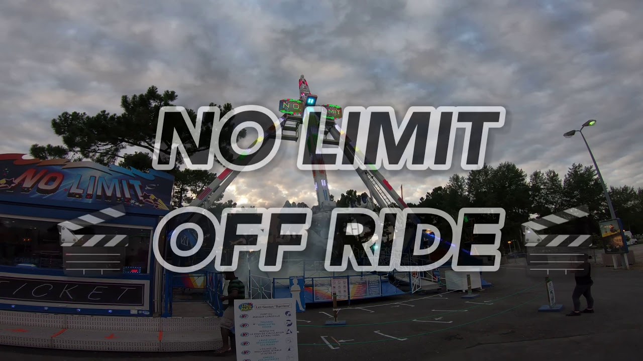 NO LIMIT (OFF RIDE) - LUNA PARK LA PALMYRE 2020 - YouTube