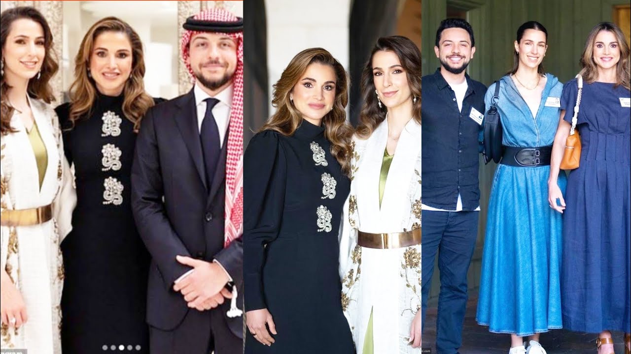 See adorable photos 💞 of Queen rania album// Iconic album with Princess ...