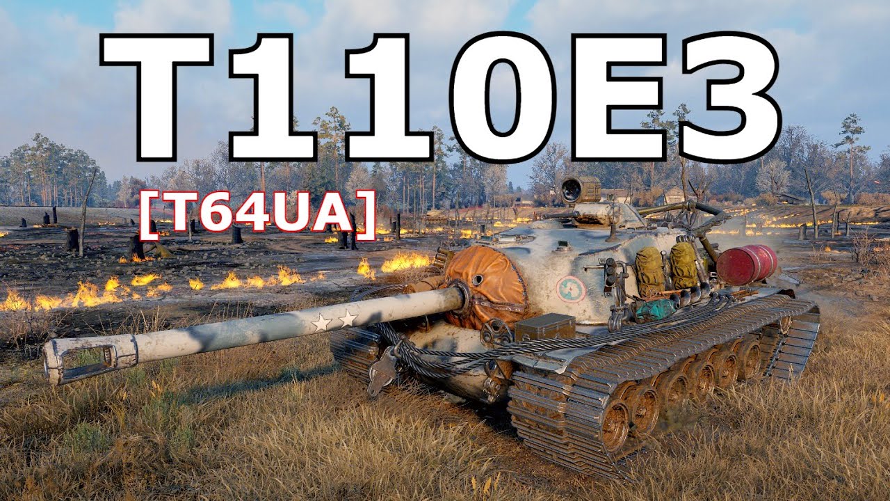 World of Tanks T110E3 - 5 Kills 11,5K Damage - YouTube