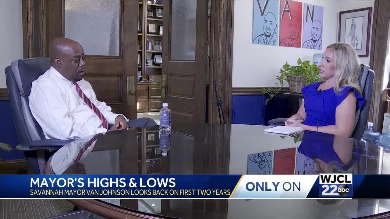 Savannah Mayor Van Johnson discusses highs and lows of administration ...