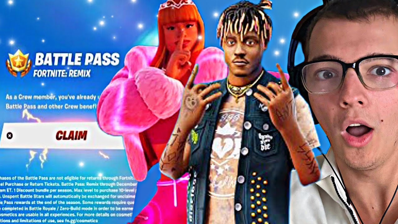 fortnite chapter 2 REMIX BATTLE PASS! - YouTube