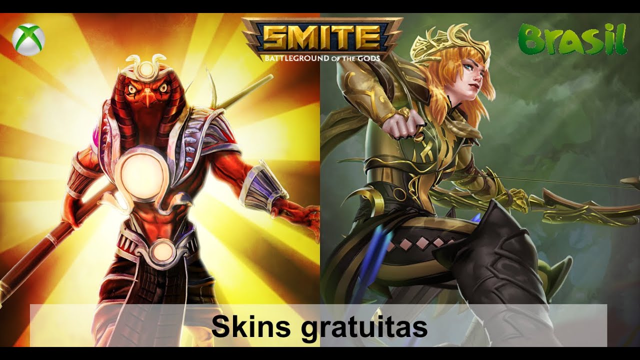 Smite - Skins (Ra e Artemis) gratuítos Xbox One - YouTube