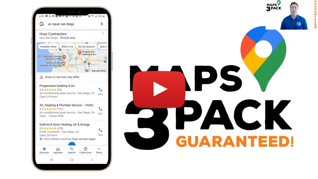 Google Maps 3 Pack Guaranteed! - YouTube