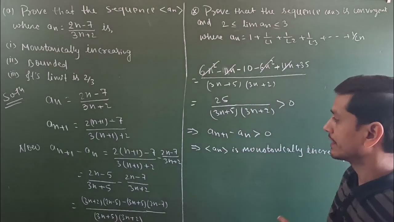 #10 Examples of convergent sequence|convergent sequence|Real sequence - YouTube