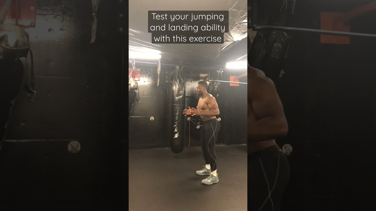 Test your jumping and landing ability with this exercise - YouTube