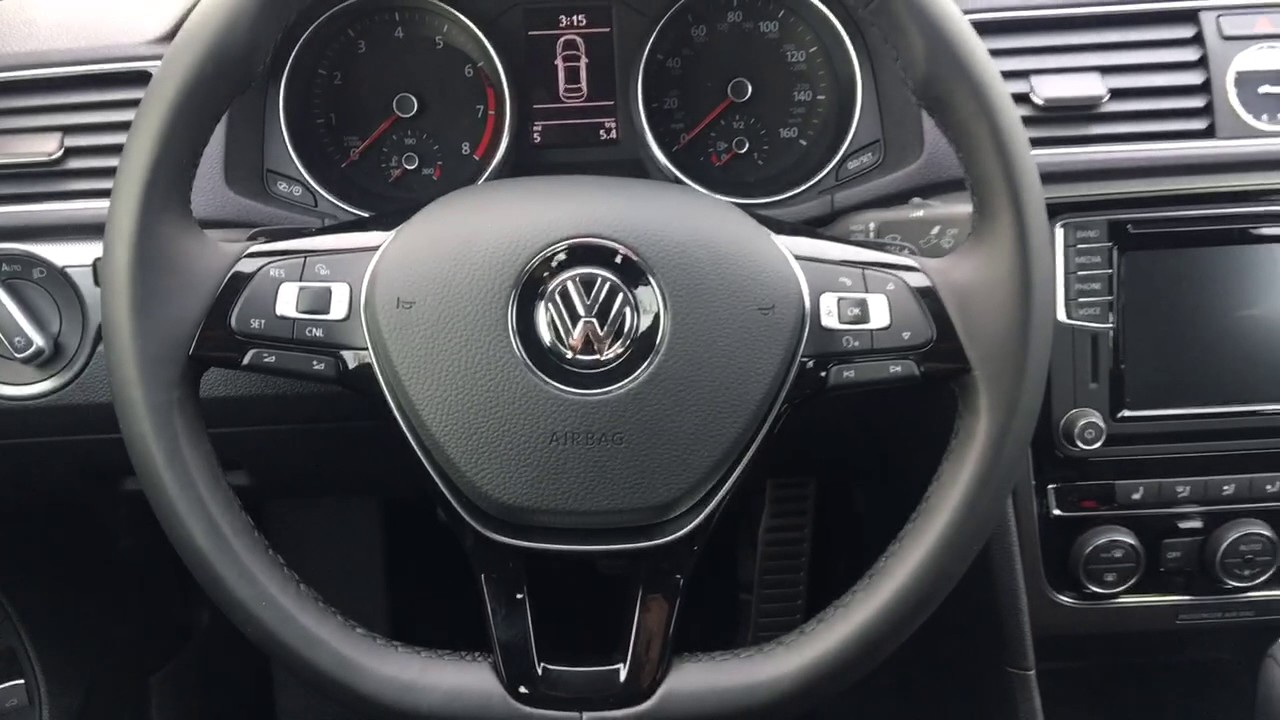 2017 Passat R-Line Interior - YouTube