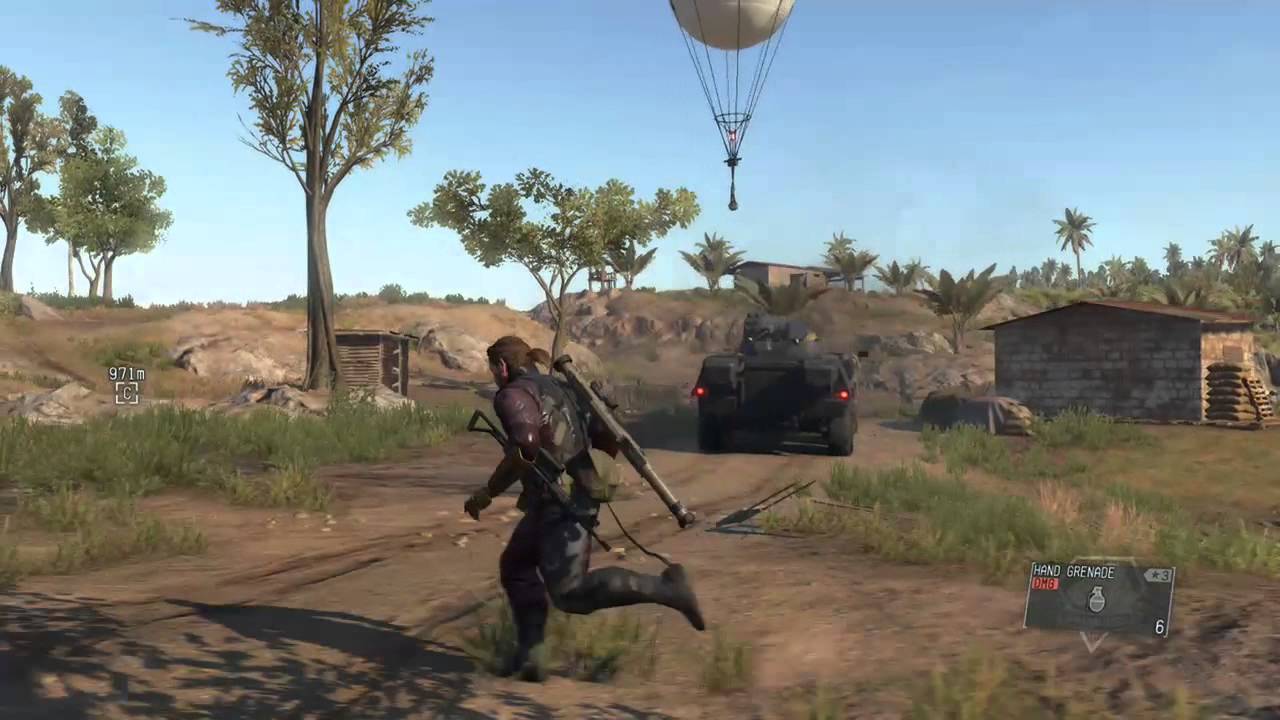 MGSV: THE PHANTOM PAIN - Fulton balloon glitch - YouTube