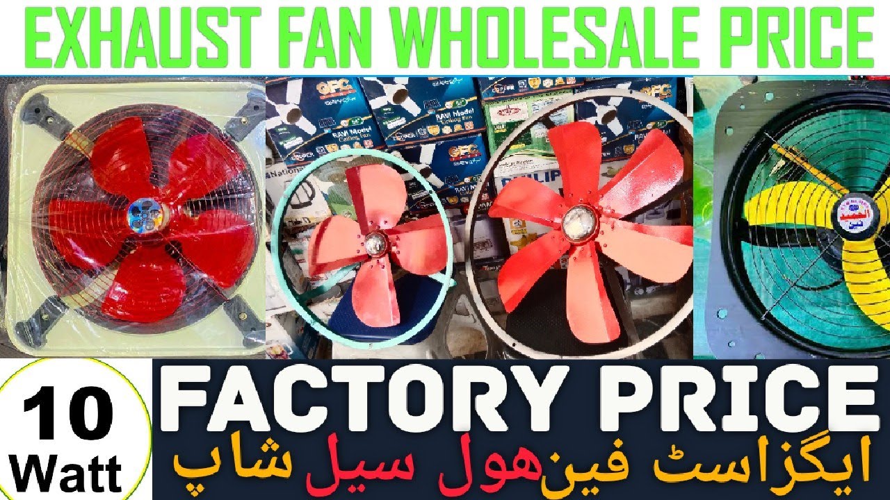 EXHAUST FAN WHOLESALE PRICE | ENERGY SAVING EXHAUST FAN | ITALIAN MOTOR ...