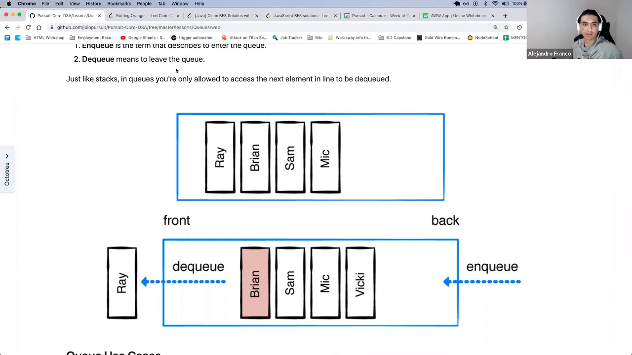 Queue Implementation with Array and with a Linked List in JavaScript ...