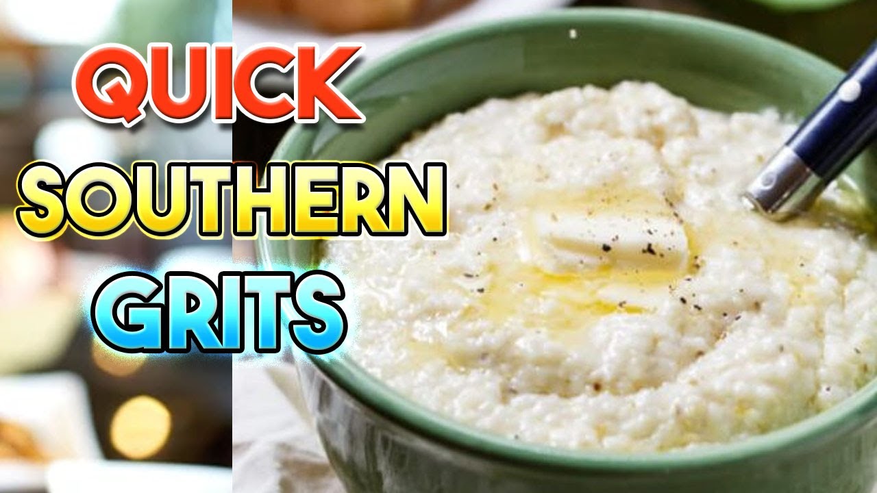 How To Make Southern Grits | Quick Grits Recipe - YouTube