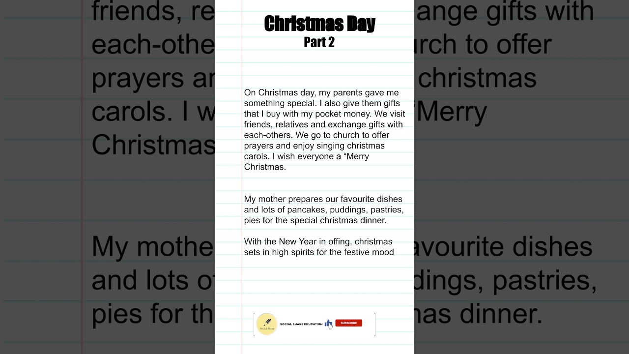 Essay On Christmas Day Part 2 Essay On Christmas Day In English Part essay-on-christmas-day-part-2-essay-on-christmas-day-in-english-part