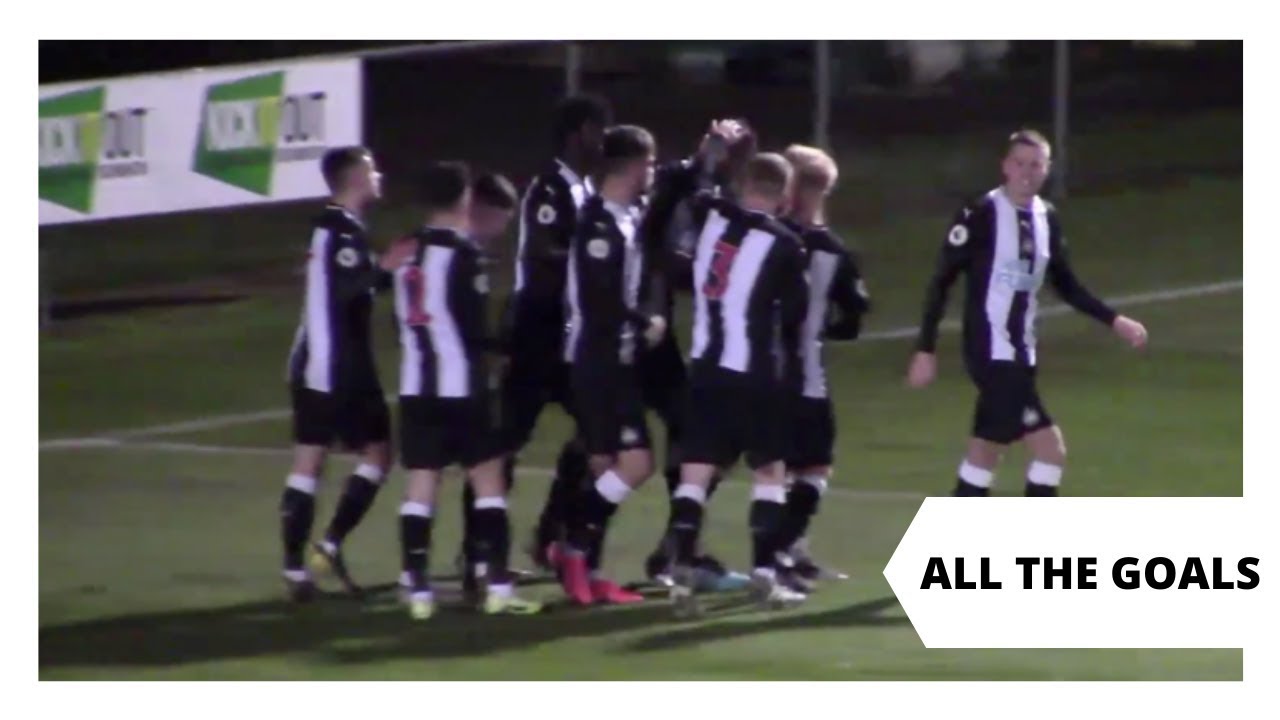 Round up of the goals from the last six NUFC U23 games - YouTube