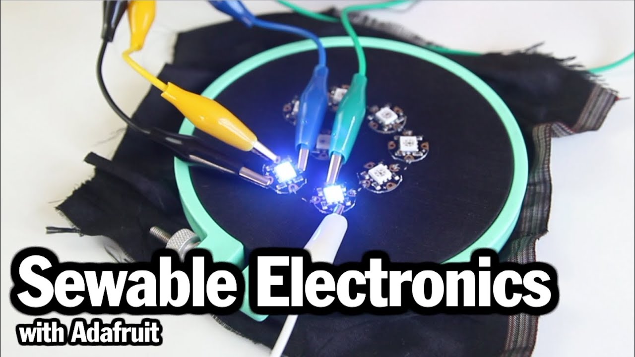 Sewable Electronics with Becky Stern, TH 3.4 - YouTube
