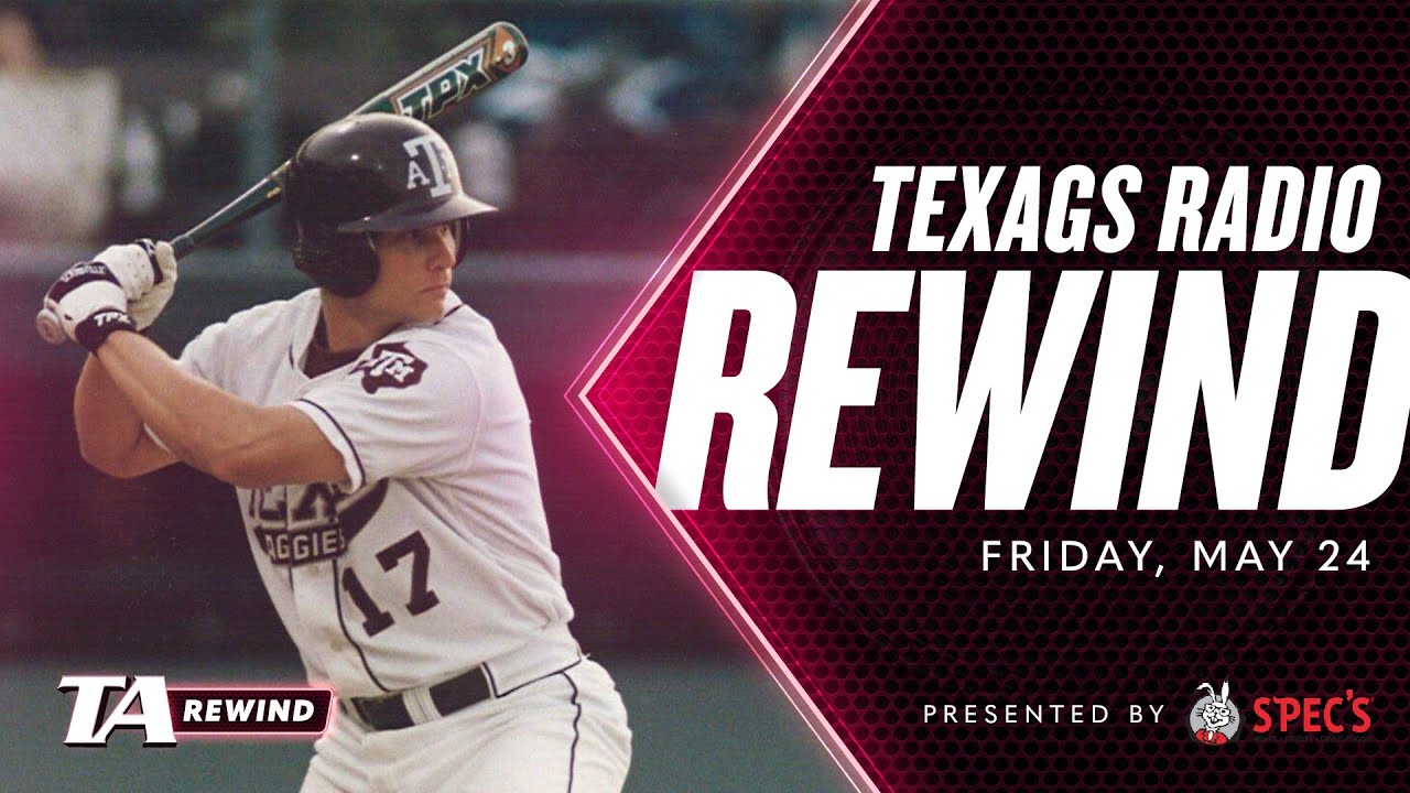 A&M baseball's home run king joins the show! | TA Rewind w/ Daylan Holt ...