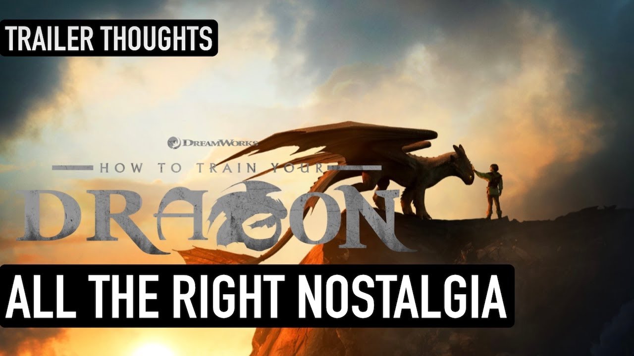 How to Train Your Dragon Trailer is the Best Kind of Nostalgia (Trailer ...