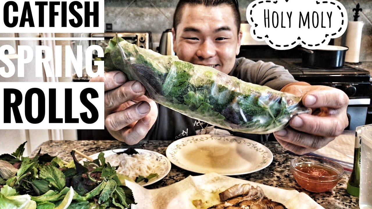 How to Cook Catfish Spring Rolls - YouTube