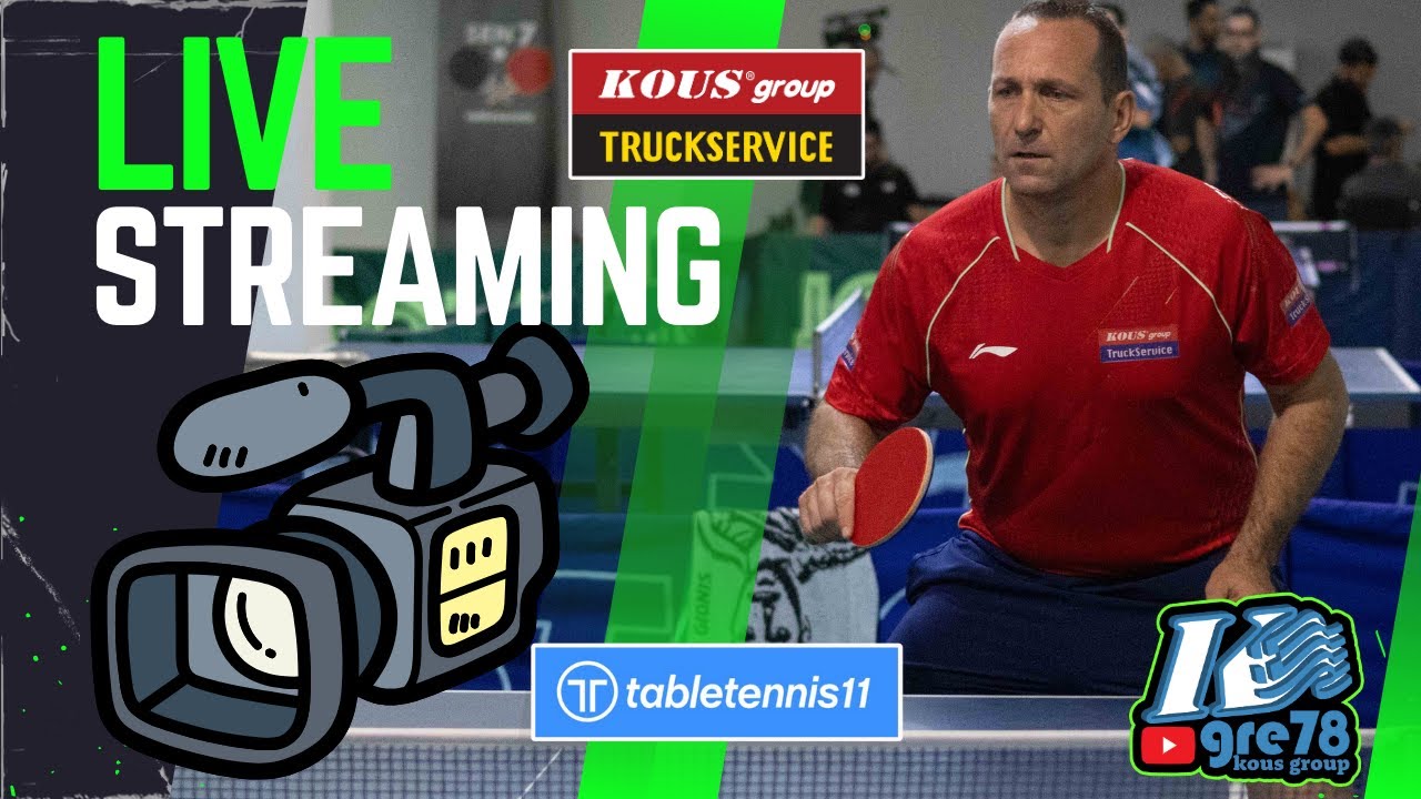 Live streaming table tennis with gre78 | KOUS - YouTube