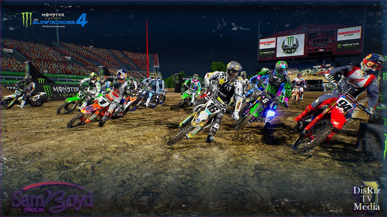 kTm 250 SX-F | Monster Energy Cup 2011 DLC (SuperCross 4) | Sam Boyd ...