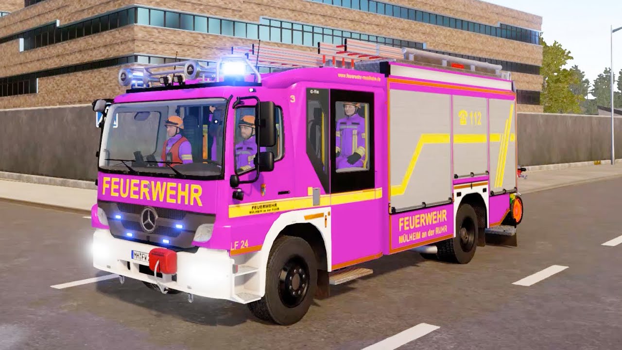 Pink Emergency Call 112 - Rapid Response Fire Brigade - The Fire ...