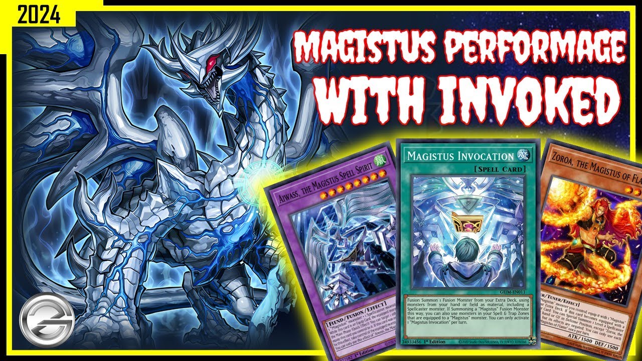 MAGISTUS PERFORMAGE DECK WITH INVOKED | Gameplay OCTOBER 2024 | Yugioh ...