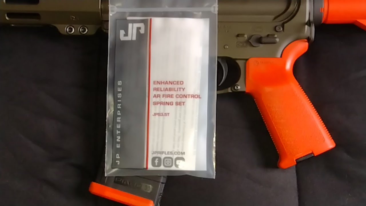 JP Enhanced Reliability AR-15 Trigger Spring Kit Review - YouTube