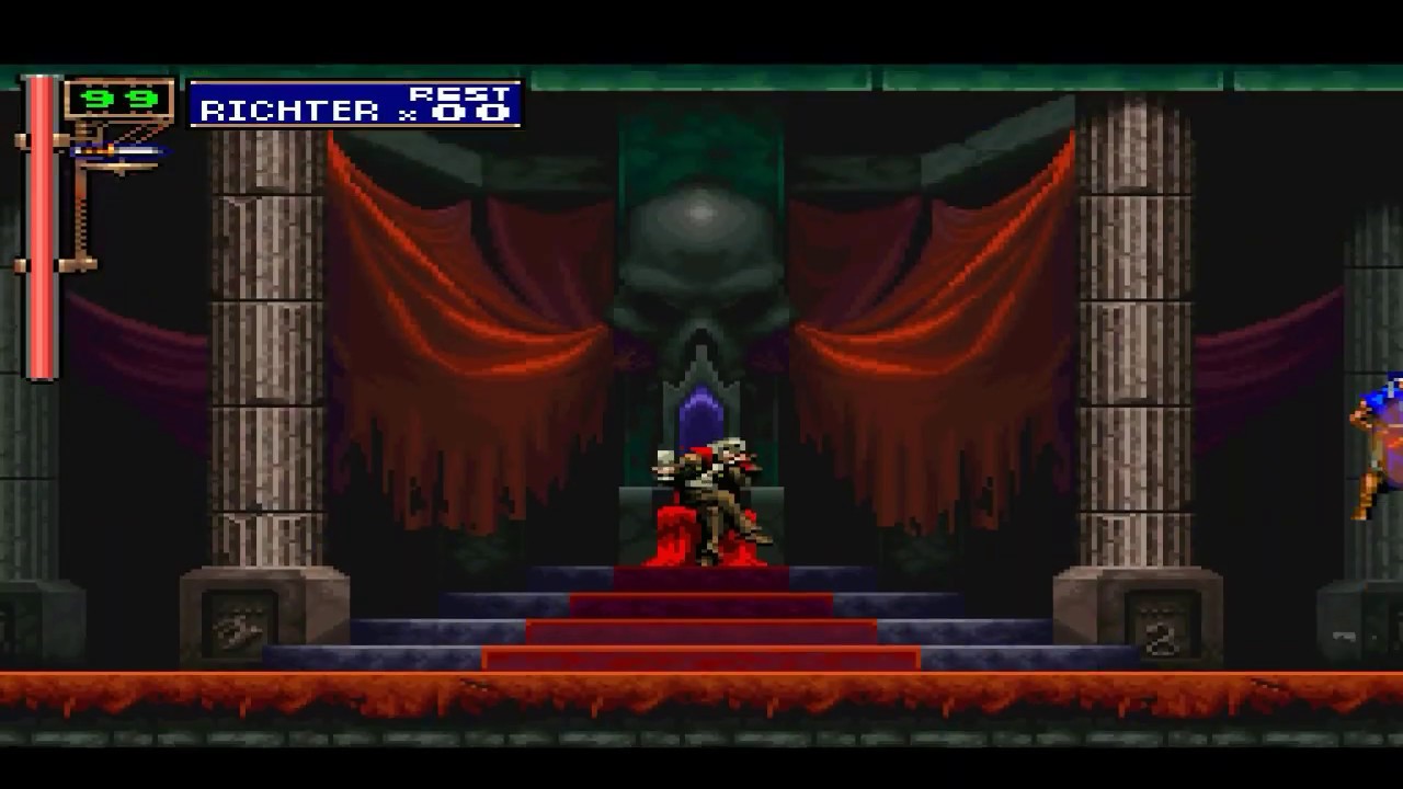 Castlevania SOTN bugs com game shark - YouTube