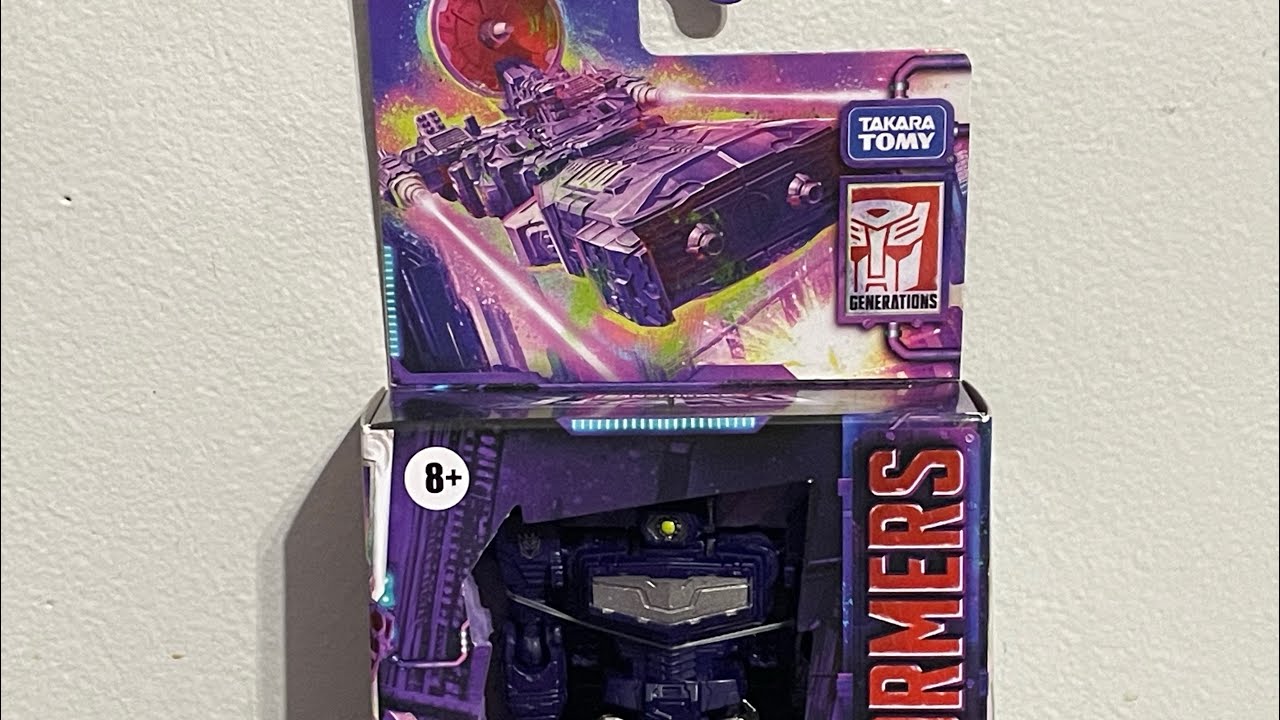 Transformers Legacy shockwave - YouTube
