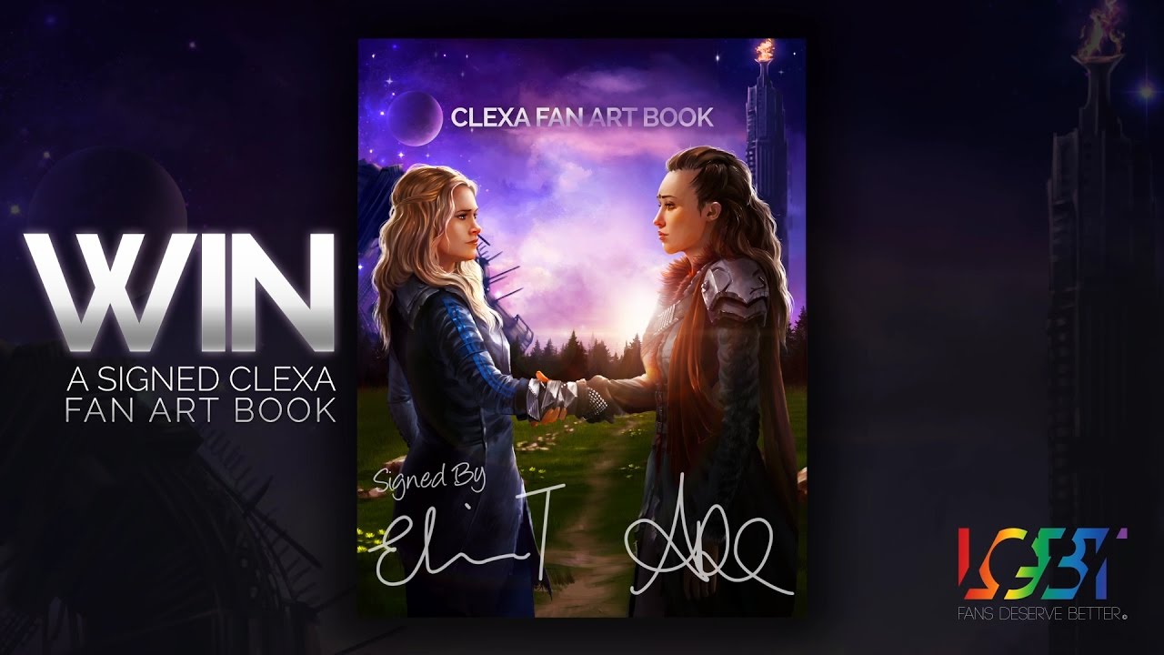 Clexa Fan Art Book Raffle - How to Enter - YouTube