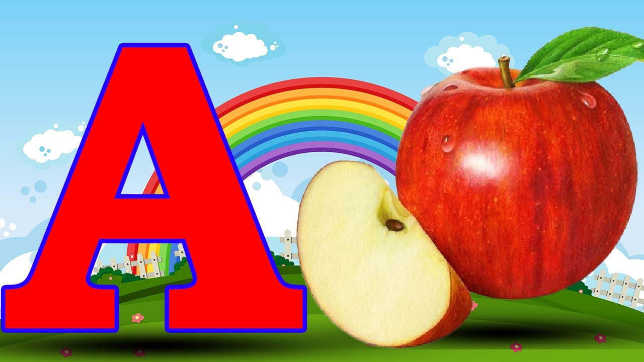 Learn Alphabet A to Z | English alphabet/A for APPLE Phonetics - YouTube