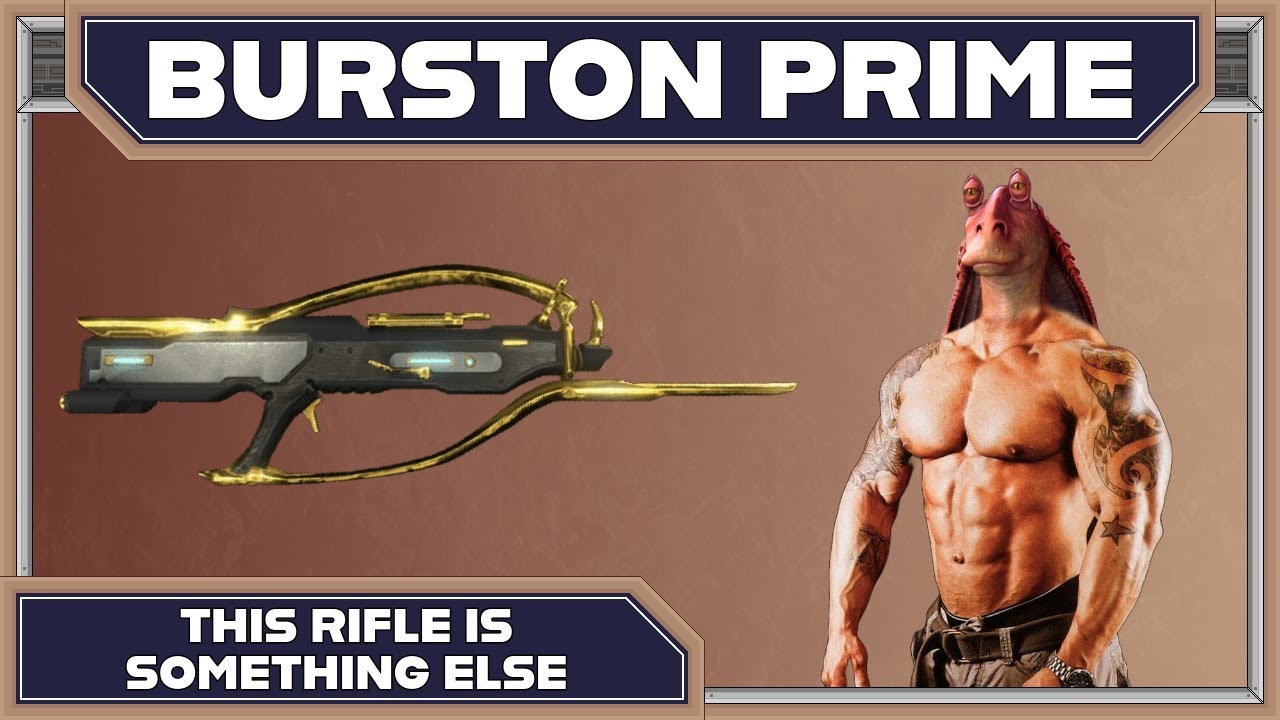 WARFRAME | BURSTON PRIME (INCARNON) BUILD GUIDE! 2024 BUILD - YouTube