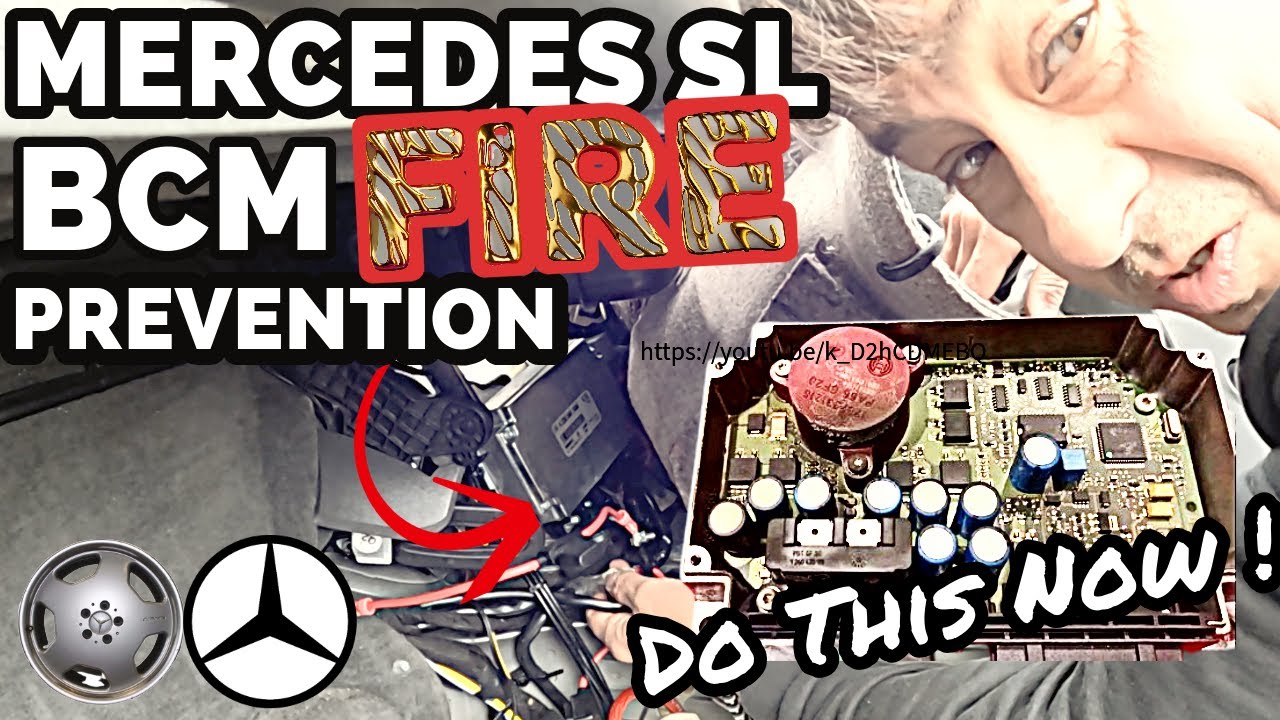 Mercedes SL BCM Fire Prevention Mod - 'You Must Do This Now' ! - YouTube