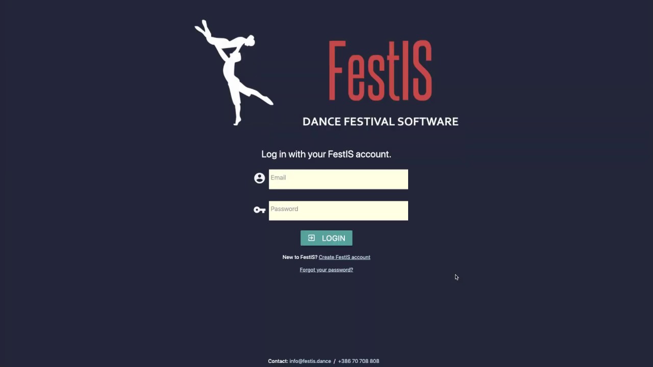 Festis - Enrollment application - YouTube