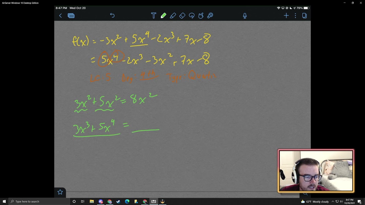 Algebra II - Big Ideas Unit 4 Review - YouTube